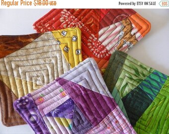Quilt coasters | Etsy
