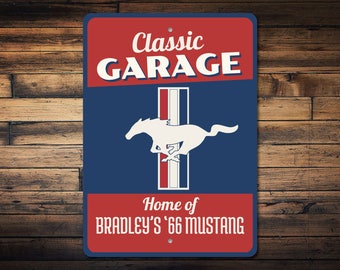 Ford mustang sign | Etsy