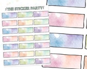 Colorful and unique hand drawn planner stickers by thestickerparty