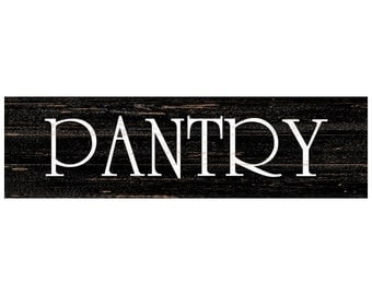 Pantry sign | Etsy