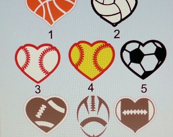 Sports decal | Etsy