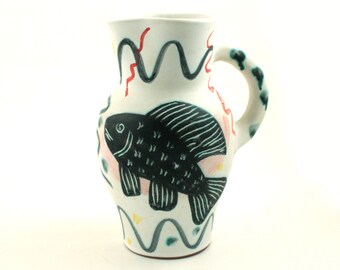 Fish pitcher | Etsy