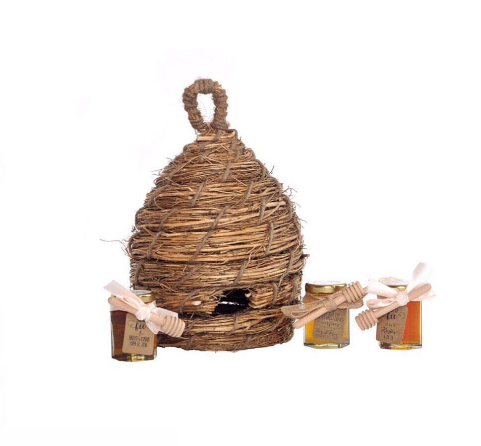 Bee Skep Old Fashioned Bee Hive Rustic Wedding Decor Rustic