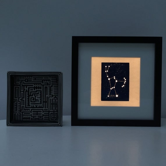 Orion Light Box Night Light Unique Illuminated Constellation