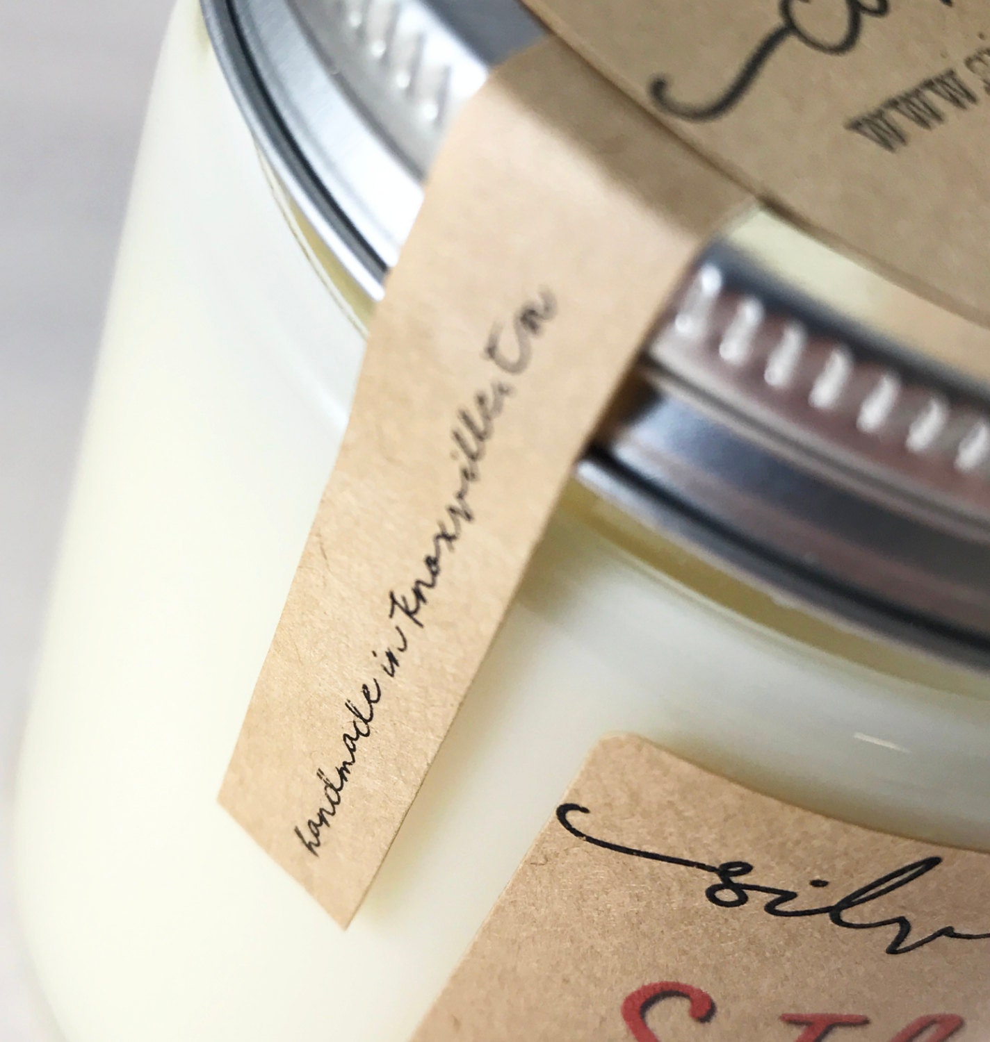 Fresh Cut Grass 8oz Scented Candle Strong Scented Candles