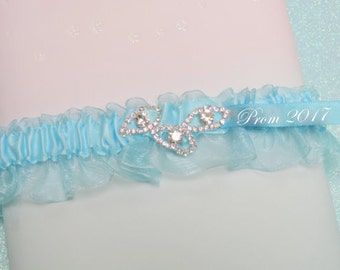 Turquoise garter | Etsy