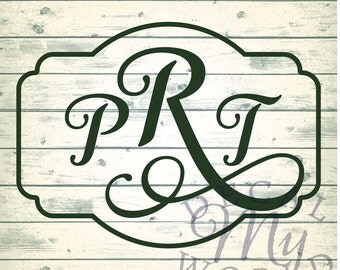 Fancy initials | Etsy