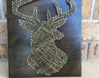 Deer string art | Etsy