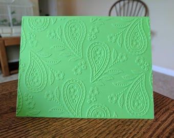 Paisley note cards | Etsy