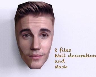 Realistic mask | Etsy