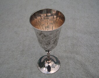Silver goblets | Etsy