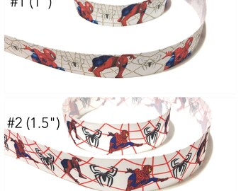 Spiderman ribbon | Etsy