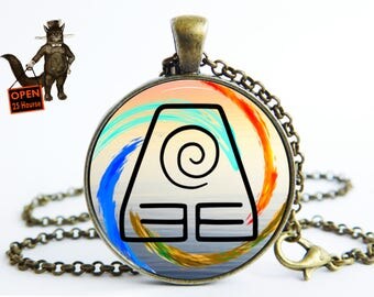 Fire nation necklace | Etsy