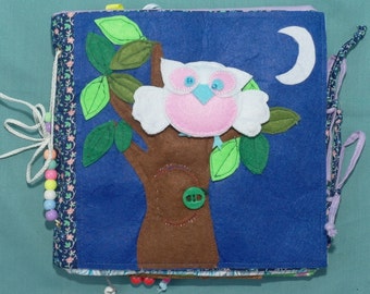 Cloth activity book | Etsy