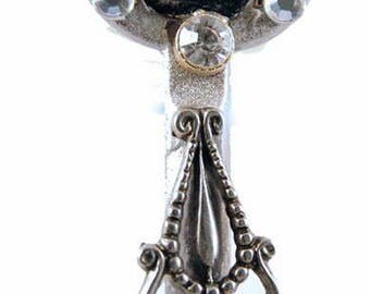 Black key necklace | Etsy