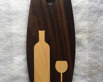 11x14x1 Pulp Kitchen Custom Maple Inlay Cutting