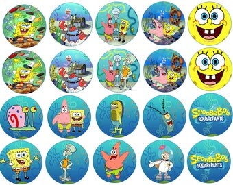 Spongebob cupcakes | Etsy