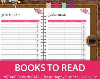 Reading journal | Etsy