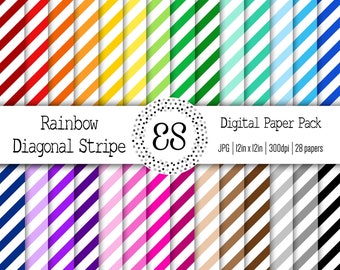 Striped paper | Etsy