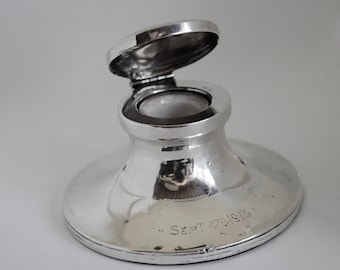 Glass inkwell insert | Etsy