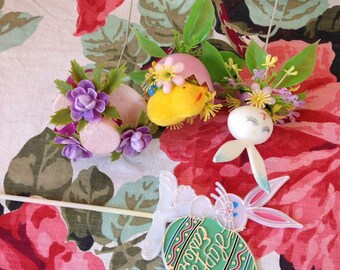 Easter floral picks | Etsy