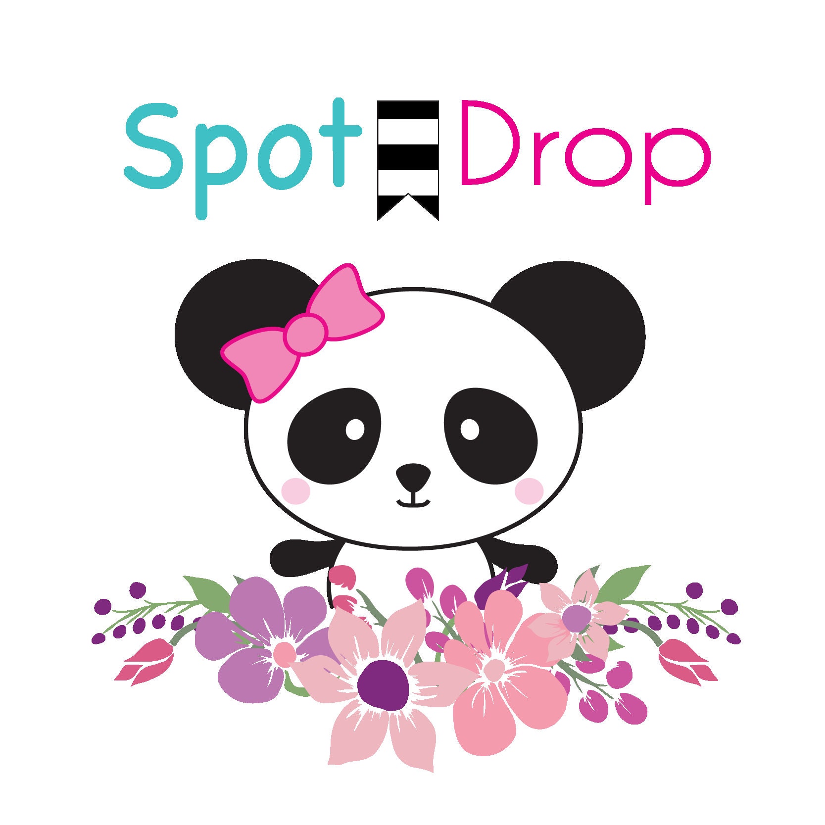 Kawaii Panda Planner Stickers and Magnetic Bookmarks by SpotDrop