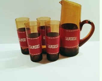 Sangria pitcher | Etsy