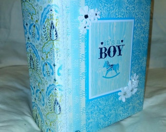 Baby boy mini album | Etsy