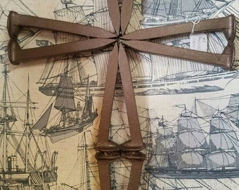 Railroad spike cross | Etsy