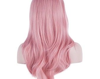 Pink wig | Etsy