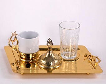 Turkish coffee set | Etsy