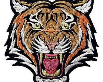 Tiger applique | Etsy