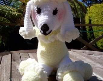 Crochet poodle | Etsy