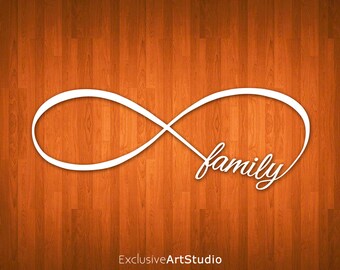 Infinity car decal | Etsy