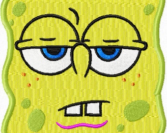 Spongebob applique | Etsy