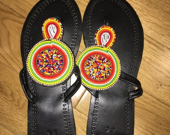 Kenyan sandals | Etsy