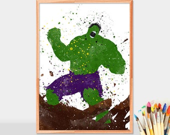 Hulk poster | Etsy