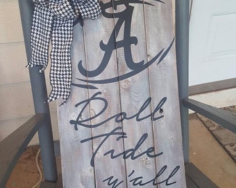 Roll tide sign | Etsy