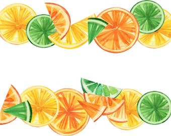 Lemon lime clipart | Etsy