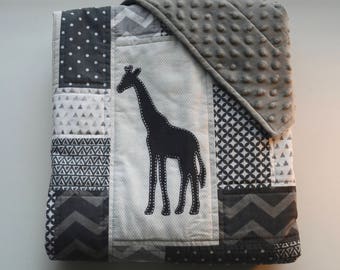 Safari baby blanket | Etsy