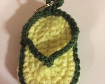 Flip flop keychain