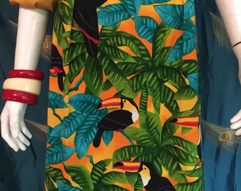 Toucan fabric | Etsy