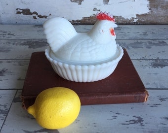 Rooster candy dish | Etsy