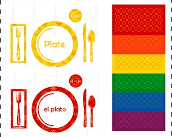 Learning placemat | Etsy