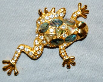 GENTLEMAN FROG Large Digital Printable Image Vintage Frog