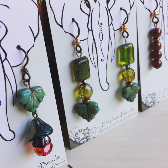 Wire crochet and beaded jewelry and gifts for by ElephantBeads