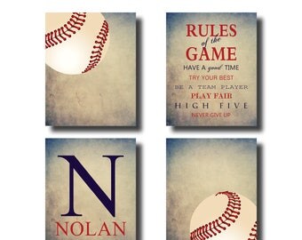Baseball wall decor | Etsy