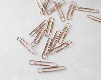 Copper paper clips | Etsy