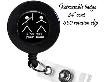 Funny badge reels | Etsy