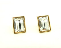 Unique fake diamond studs related items | Etsy